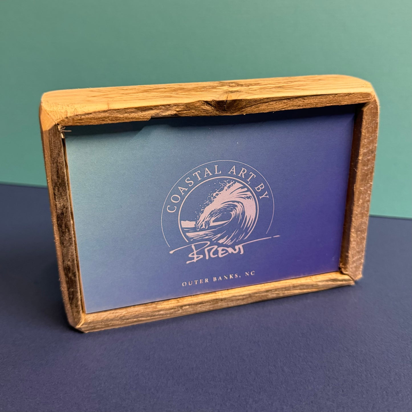 Box Frame Mini - Medium "Yellowfin Tuna Acrylic" – Coastal Art by Brent